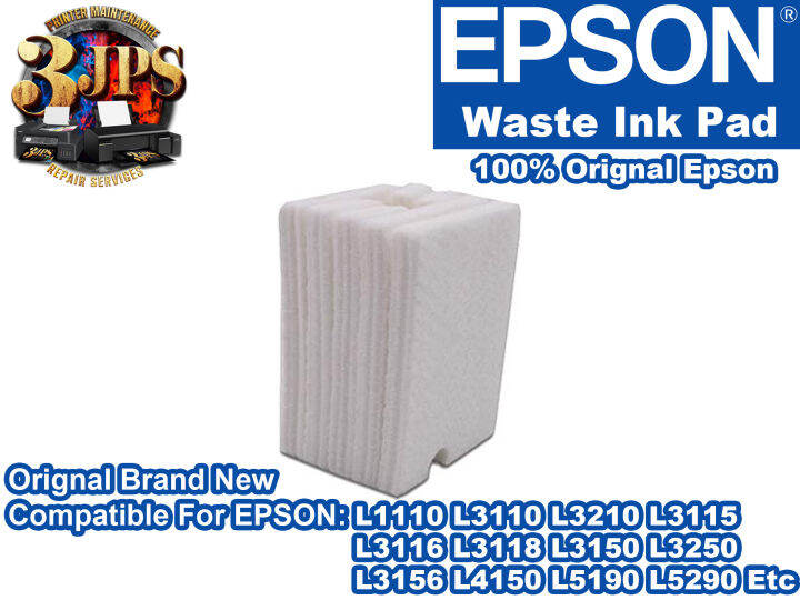 Original Epson Waste Ink Pad For Epson L1110 L3110 L3210 L3210 L3150 ...