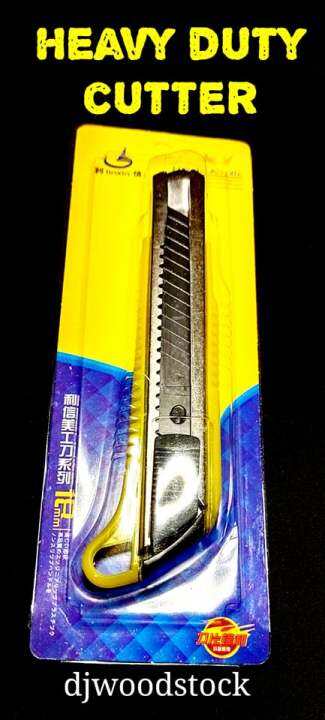 HEAVY DUTY RETRACTABLE PAPER CUTTER | Lazada PH