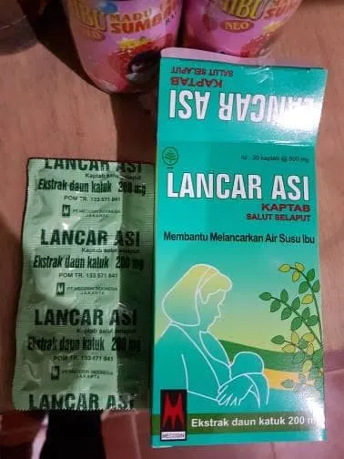 Booster ASI Lancar ASI, ekstrak daun katuk per strip | Lazada Indonesia