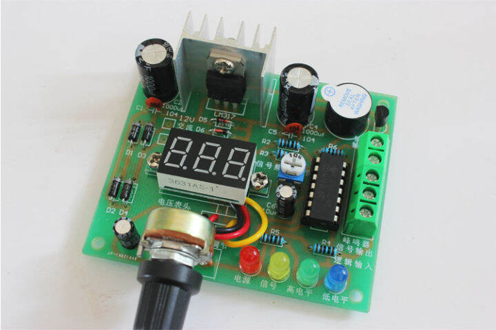 LM317 Adjustable Voltage Stabilized Power Board Kit DC Power Training ...