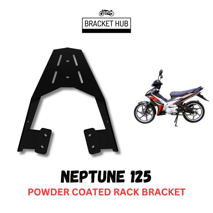 RUSI Neptune 125 Top box bracket / Bracket Hub/ Monorack /Powder Coated ...