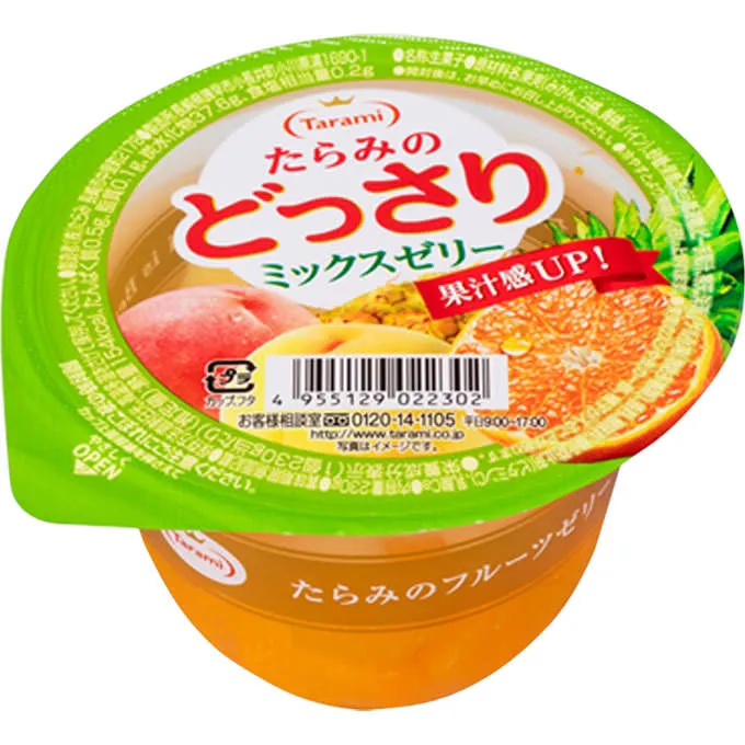 TARAMI Dotodori mixed jelly 230g Cup jelly Desserts 杯状果冻 甜品 | Lazada PH