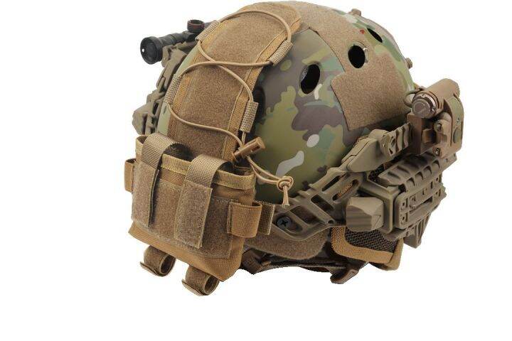 New MK2 Helmet Tactical Camouflage Multifunction Counterweight Bag FAST ...