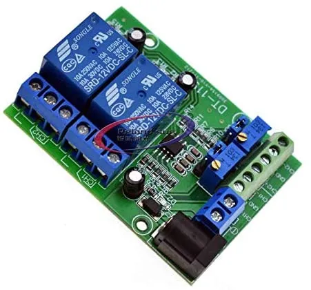 DC 5V 12V 24V 2 Channel Voltage Comparator Stable LM393 Comparator ...