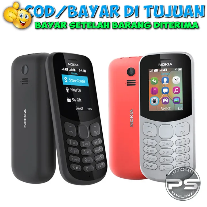 HP Nokia 130 - HP Jadul - HP kecil dengan fitur lengkap | Lazada Indonesia