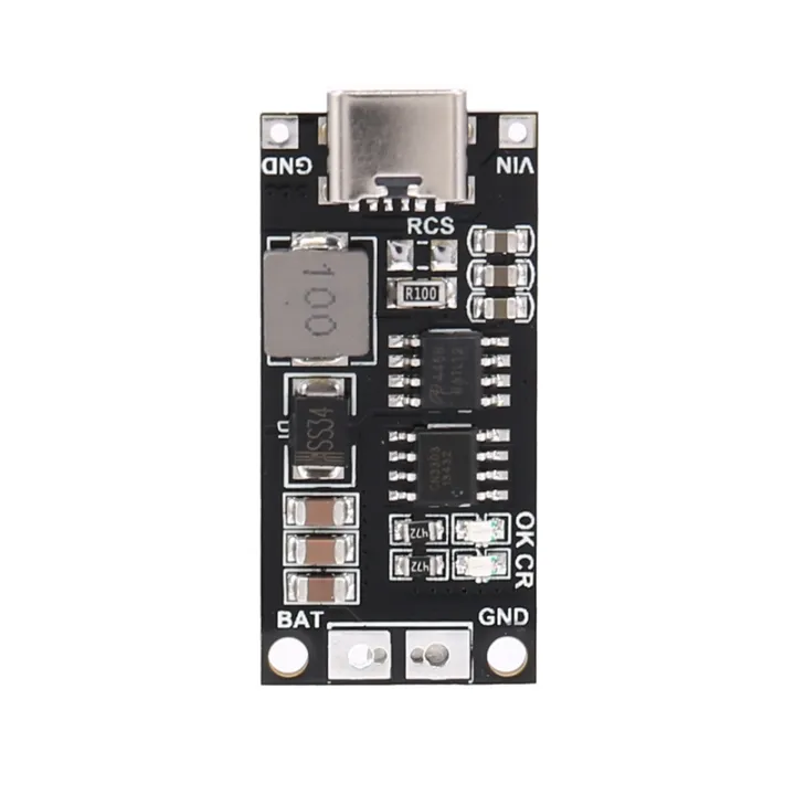 Type-C to Step-Up Boost LiPo Polymer Li-Ion Charger Module for 18650 ...