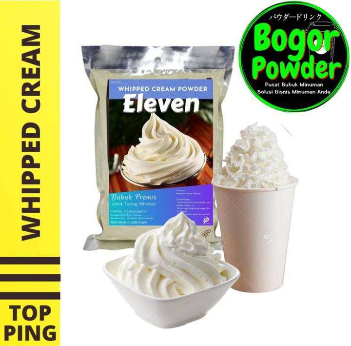 Whipped Cream 500g / Topping cream Whipped 500g /Cream Minuman 500g ...