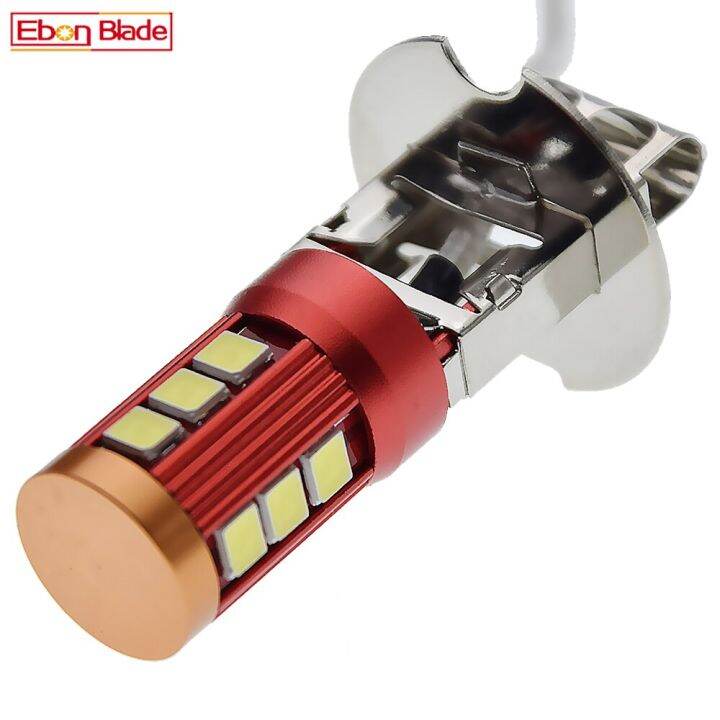 Super 1Pcs Bright Led Car Lights H3 Fog Drl Car Lamp 3030 12SMD ...