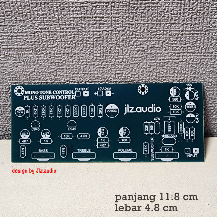 A585 PCB TONE CONTROL MONO PLUS SUBWOOFER | Lazada Indonesia