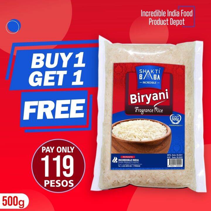 Biryani Fragrance Rice 500g (Buy 1 Get 1 Free)(This is not Basmati Rice ...
