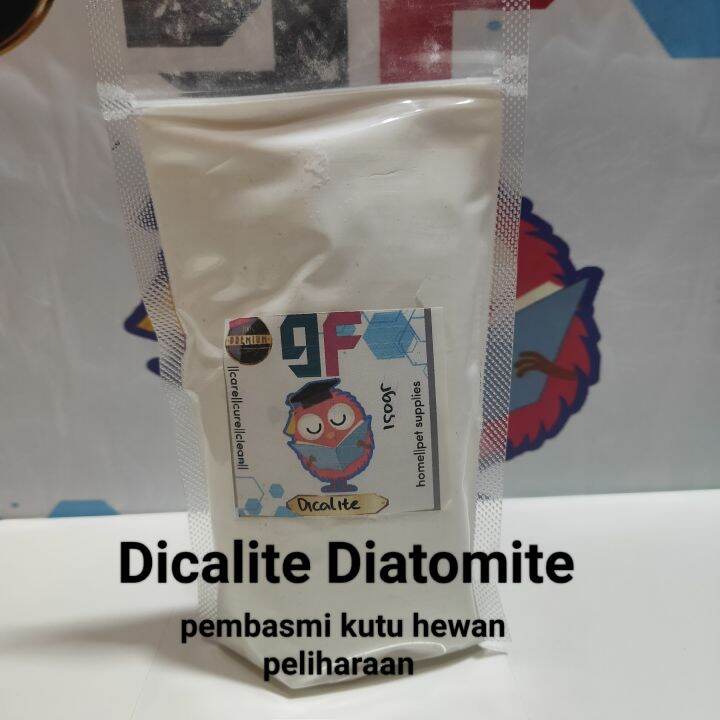 Dicalite diatomite tanah diatom pembasmi kutu dan serangga 150gr ...