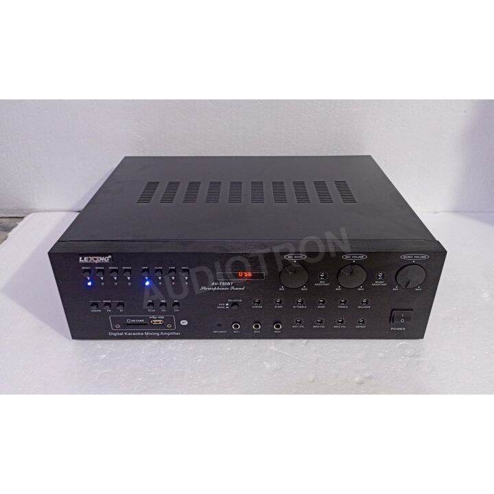Mixing Amplifier Lexing AV 735 BT Digital Karaoke Amplifier | Lazada PH