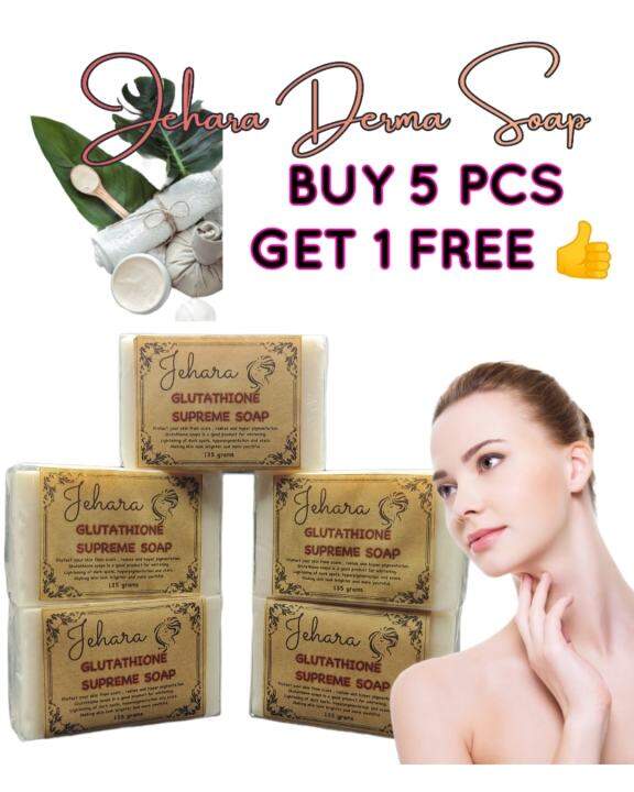 JEHARA DERMA SOAP - GLUTATHIONE SOAP - PREMIUM GLUTATHIONE SOAP - DERMA ...