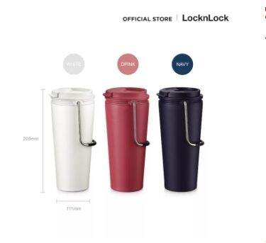 LocknLock แก้วน้ำเก็บความร้อน-เย็น Bucket Tumbler ความจุ 540ml รุ่น LHC4269 (คละสี) | Lazada.co.th