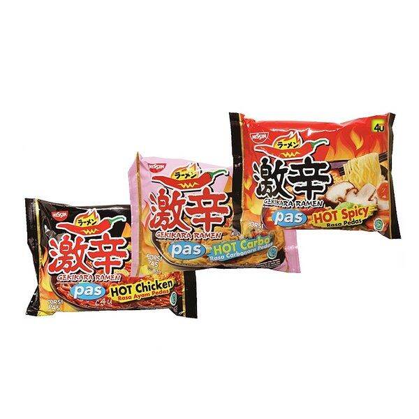 Nissin Gekikara Ramen Samyang Mie Porsi Pas 74G All Variant | Lazada ...