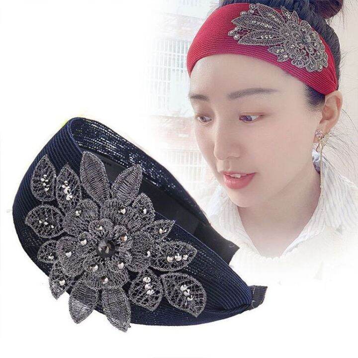 GGFG เข็มขัดผ้าถุง อินเทรนด์ หมวกกันน็อก ดอกไม้ ผ้าปู ด้านกว้าง สำหรับ ...