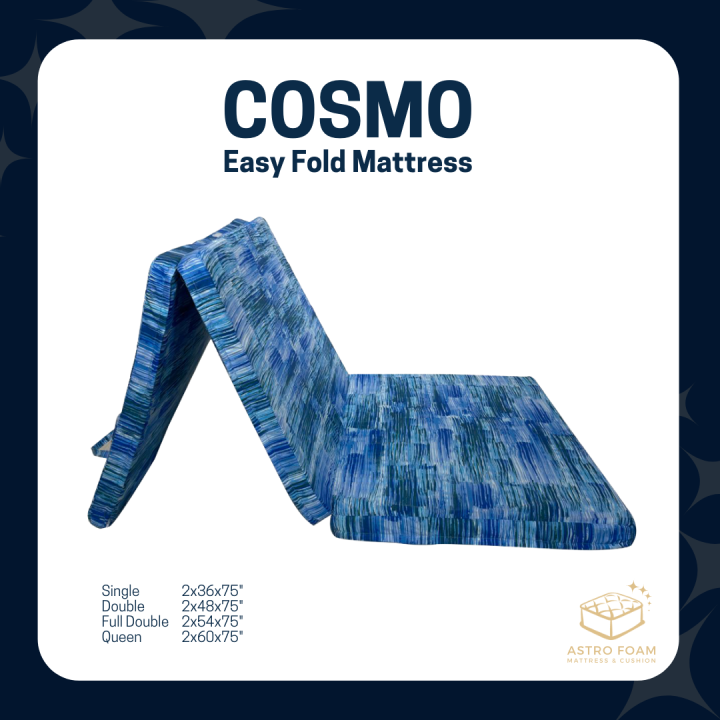 Astro Foam COSMO Trifold Mattress Comfort Bed Best Quality 5 YEAR ...