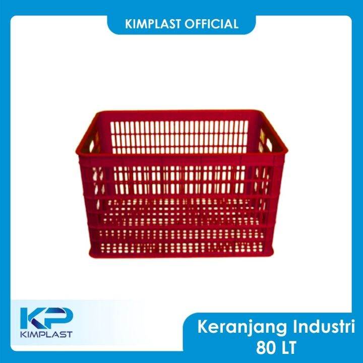 KIMPLAST Keranjang Industri 80 Lt/ Keranjang Dagang / Keranjang ...