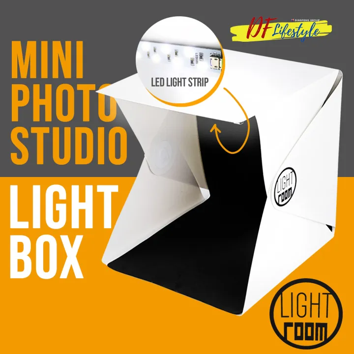 Portable Folding Studio LED Light Room for Photoshoots | Lazada PH
