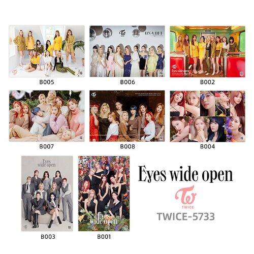 B-Pink EXO Twice Poster k-pop 1set=8pcs A3 Size 42cm*29cm | Lazada PH