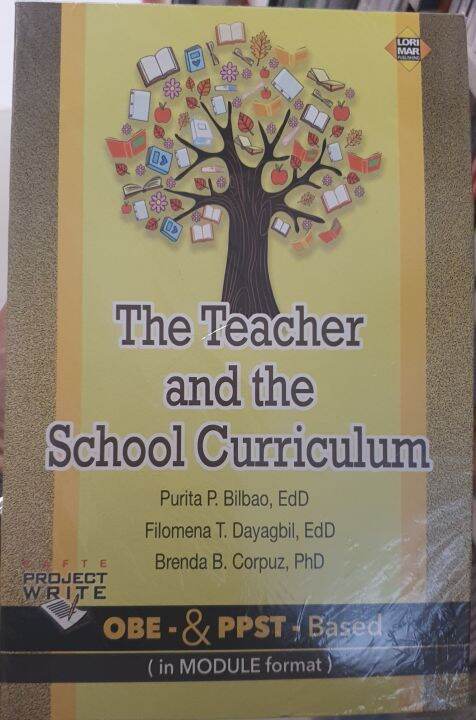 The Teacher and the School Curriculum by Purita Bilbao, Filomena ...