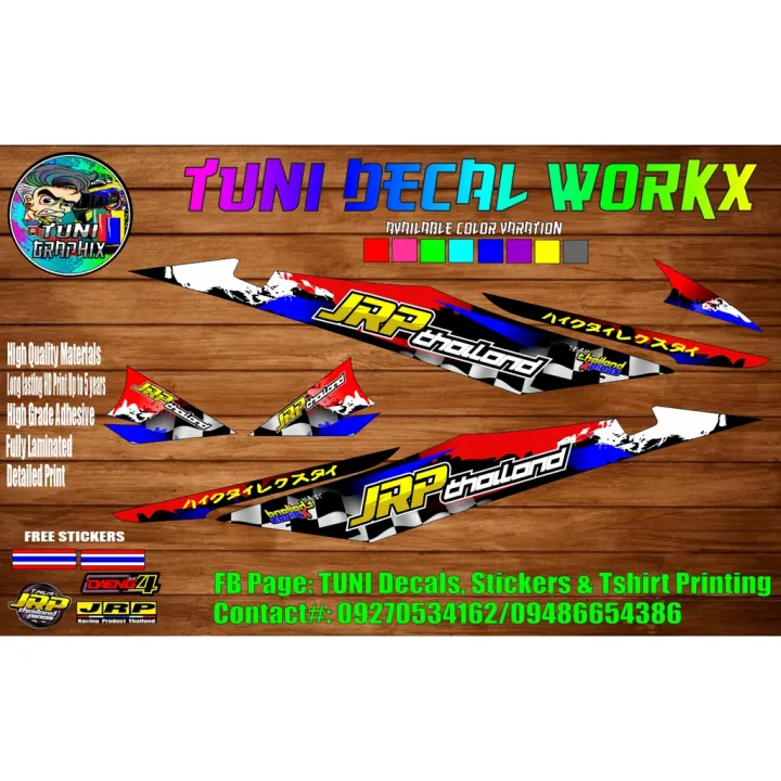 RAIDER 150 GEN 1 ( JRP THAILAND DECALS ) w/ freebies | Lazada PH