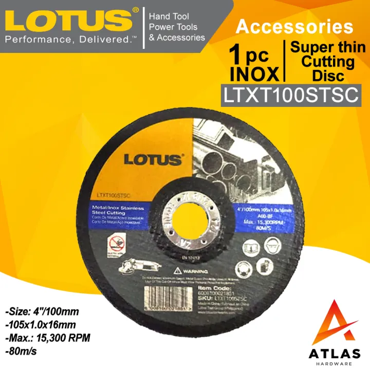 Lotus Cutting Disc Super Thin 4in | Lazada PH
