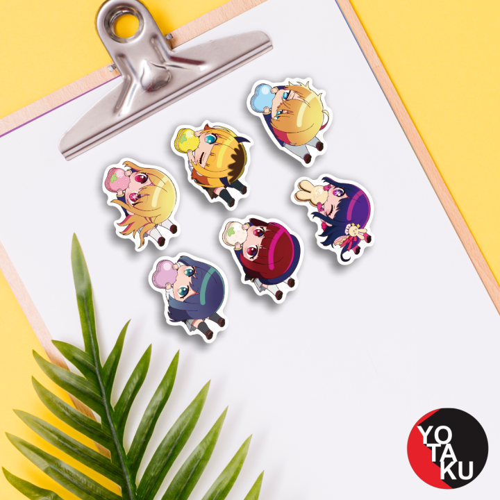 Stiker Sticker Anime Merchandise Anime Oshi no Ko Seri 3 Ai Aqua Ruby ...