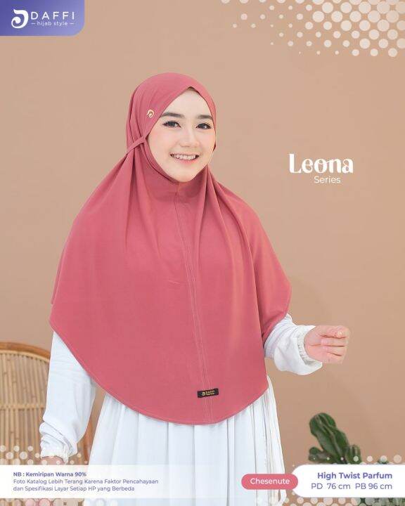 Daffi Hijab Series Leona Jilbab Instan Jumbo Terbaru Lazada Indonesia