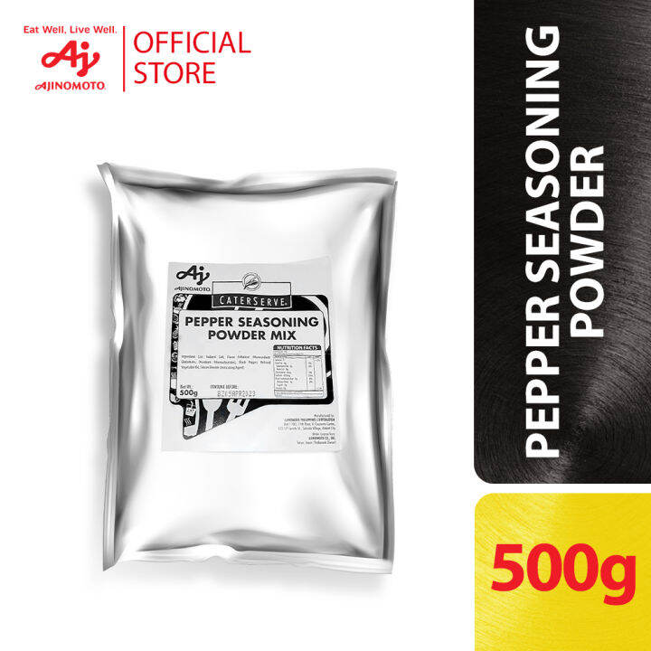 AJINOMOTO CaterServe® Flavor All Pepper Seasoning Powder Mix 500g ...