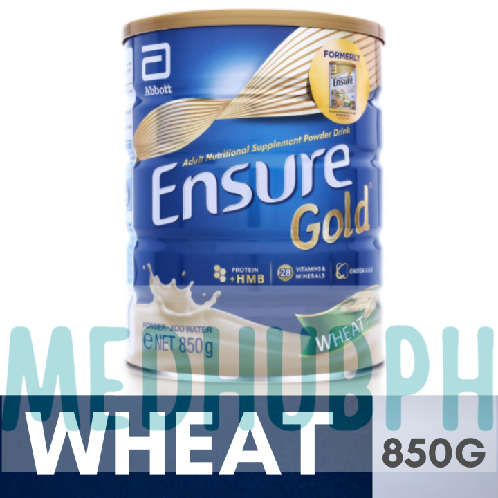 ENSURE GOLD HMB WHEAT 850g (EXPIRY: DEC 2023) ENSURE GOLD WHEAT 850G ...