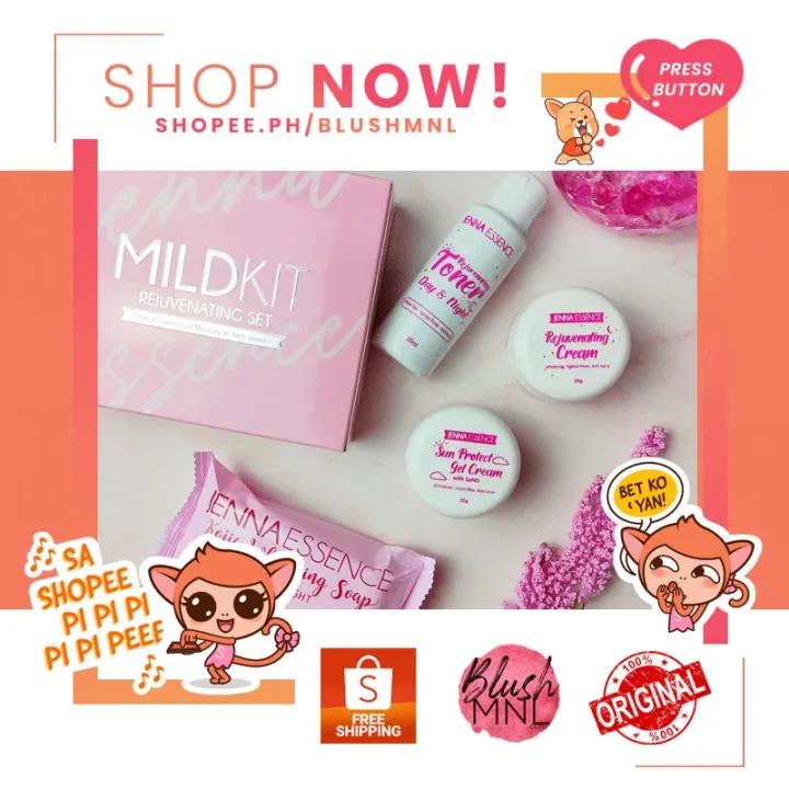 Jenna Essence Mild Kit Rejuvenating Set AUTHENTICbtU | Lazada PH
