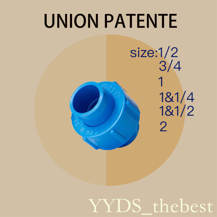 goflex (PER PIECE) PVC Blue Union Patente 1/2" 3/4" 1" (20mm 25mm 32mm ...