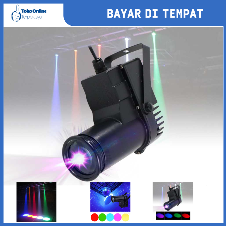 PINSPOT Lampu disko Model Sorot Lightning Sound System Untuk Tata ...