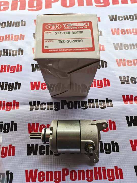 STARTER MOTOR TMX SUPREMO YSK BRAND | Lazada PH