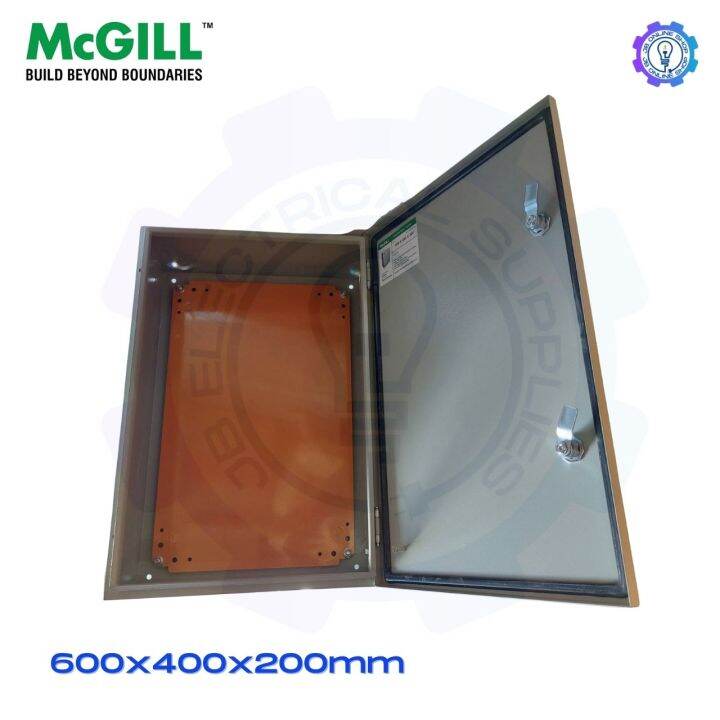McGILL Electrical Metal Cabinet 600x400x200mm | Lazada PH