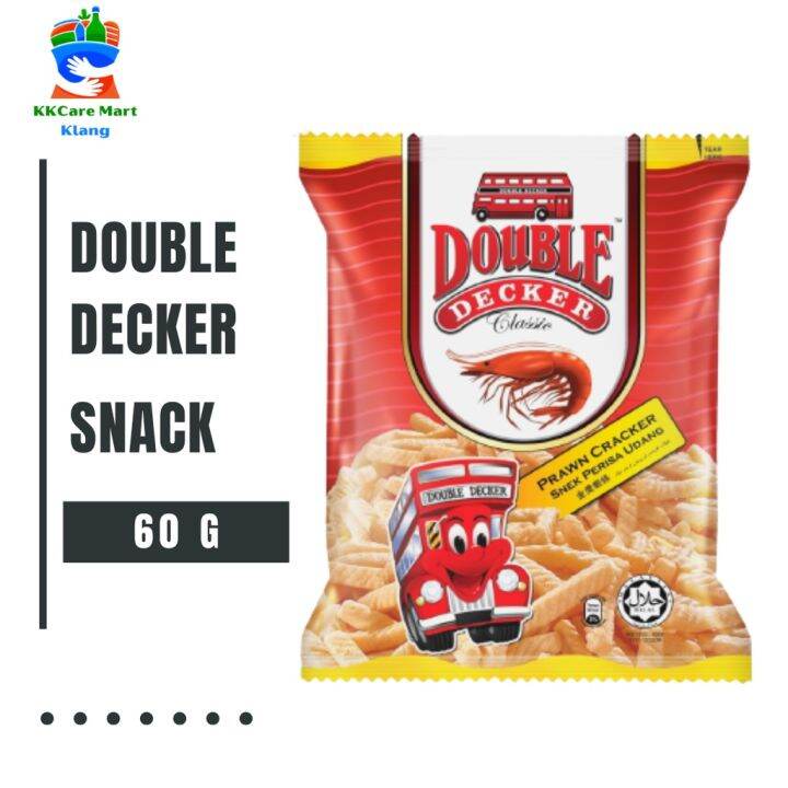 Double Decker - Prawn Cracker Snek Perisa Udang (60g) | Lazada