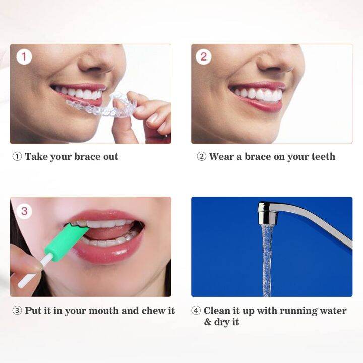 Aligner Chewies Dental Aligner Retainer With Hand Held With Comfort ...