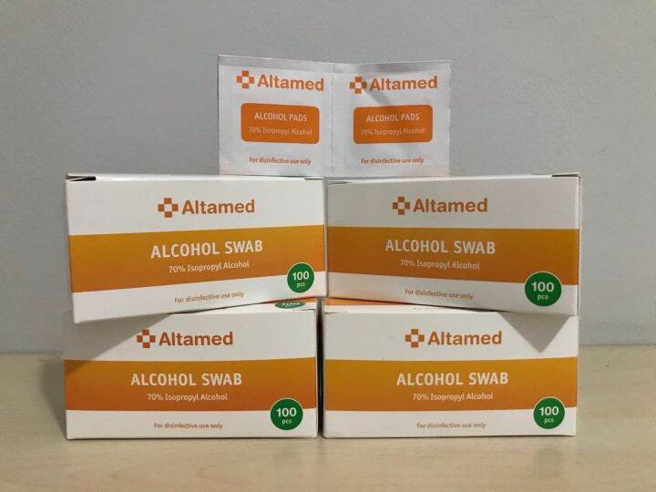 Alkohol Swab ALTAMED | Alcohol Swabs isi 100pcs | Lazada Indonesia