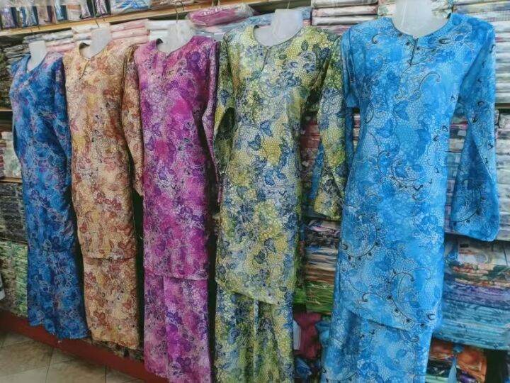 Jelita Baju Kurung Biasa 03 (Berpesak) | Lazada