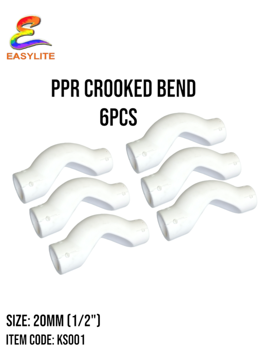 -EASYLITE-DENCO PPR CROOKED BEND (20mm,25mm) SOLD PER 6PCS | Lazada PH