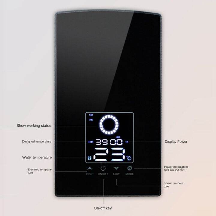 8500W SP881 Electric Water Heater Voice Function Intelligent Inverter ...