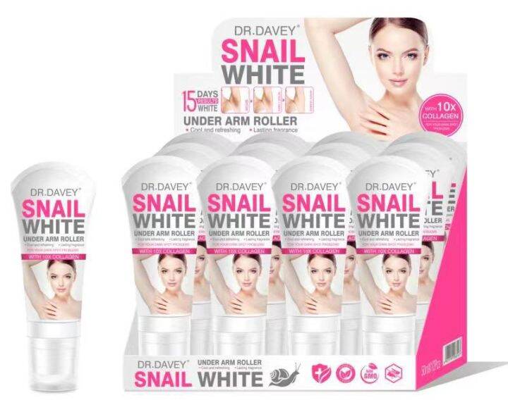 DR.DAVER SNAIL WHITE UNDER ARM ROLLER | Lazada PH