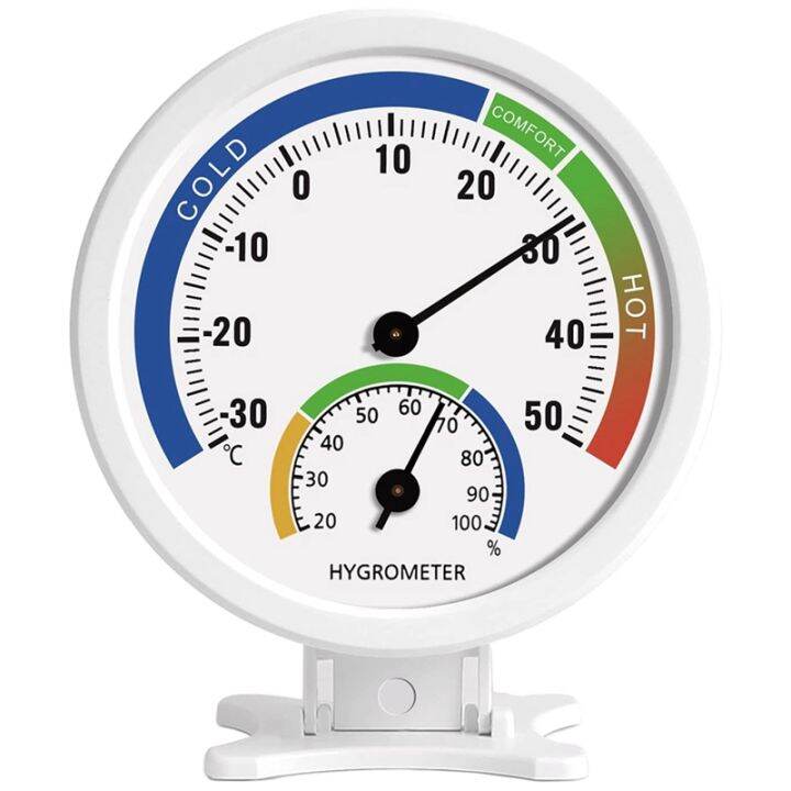 Hygrometer Indoor Outdoor Moisture 3Inch Humidity Gauge Meter Monitor ...