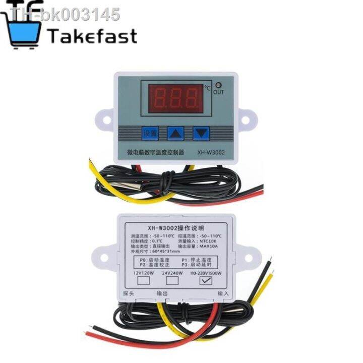 AC110-220V Digital LED Temperature Controller XH-W3001 XH-W3002 XH ...