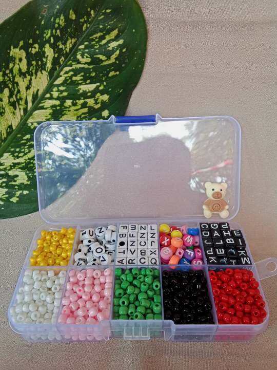 manik manik 1 set kotak beads 1 set manik manik cincin manik manik ...