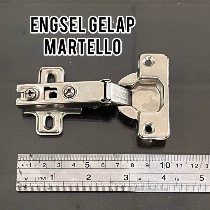 ENGSEL GELAP LEMARI RAK LACI SENDOK 4 INCH - MARTELLO | Lazada Indonesia