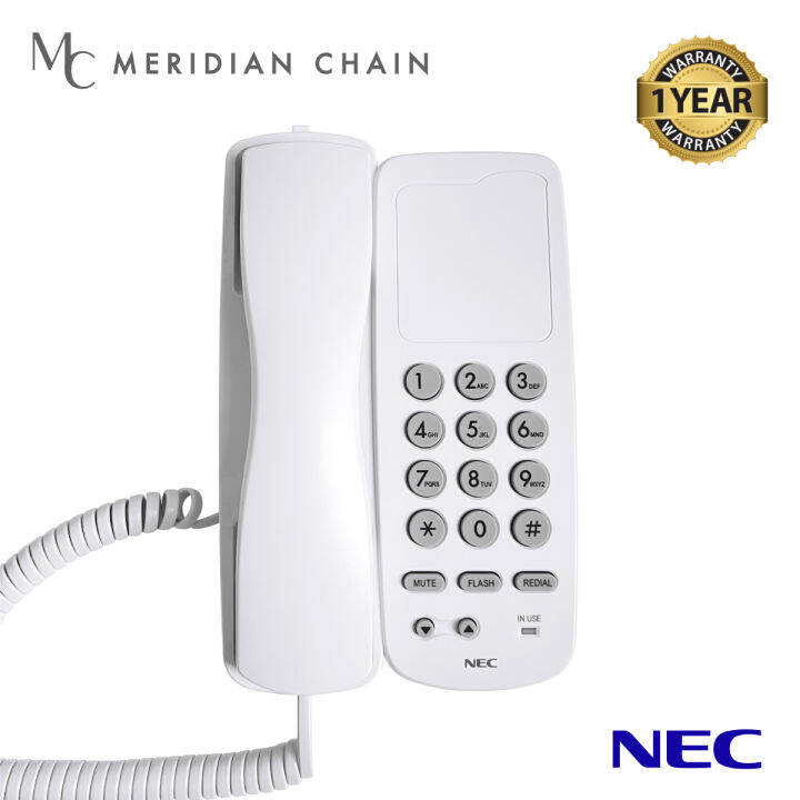 NEC AT-40 Corded Single Line Telephone (TM line / Maxis / Unifi ...