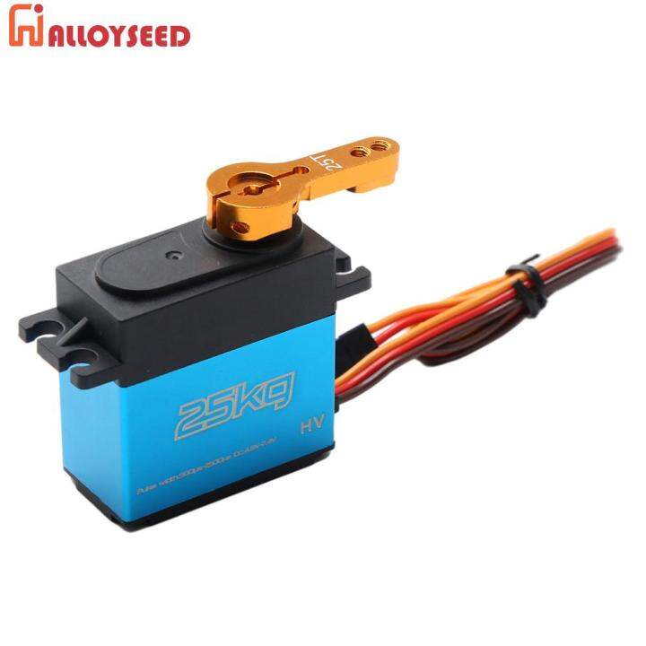 25kg Digital Servo 180 Degree Stainless Steel Gear Servo Waterproof ...