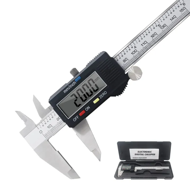 Electronic Vernier Caliper 150Mm 200Mm 300Mm Digital Caliper Stainless ...